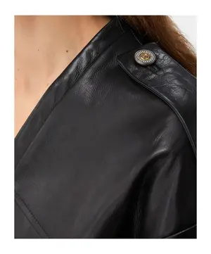 Versace Leather Blouson