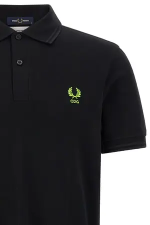 Comme Des Garçons X Fred Perry Short-sleeve Polo Shirt