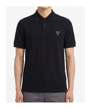Comme Des Garçons X Fred Perry Short-sleeve Polo Shirt