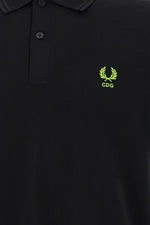 Comme Des Garçons X Fred Perry Short-sleeve Polo Shirt