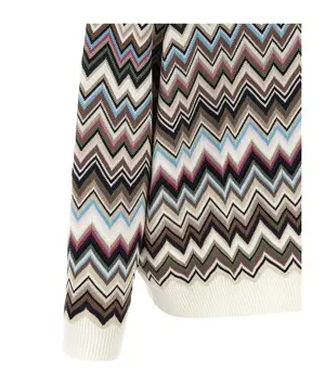 Missoni Oversized Zig Zag Polo Shirt