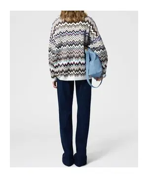 Missoni Oversized Zig Zag Polo Shirt
