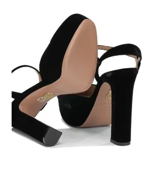 AQUAZZURA Round-toe High-heeled Sandals