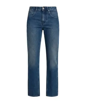 Isabel Marant Étoile Mid-rise Straight-leg Denim Jeans - Blue
