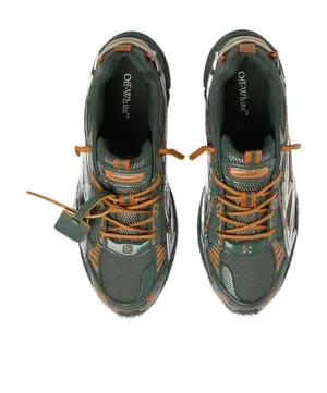 Off-White Panelled Lace-up Sneakers