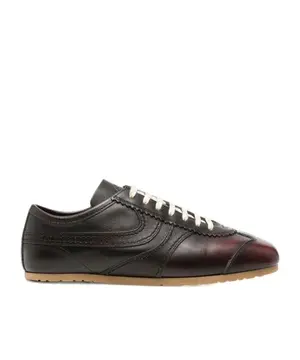 Dries Van Noten Round-toe Sneakers - Black