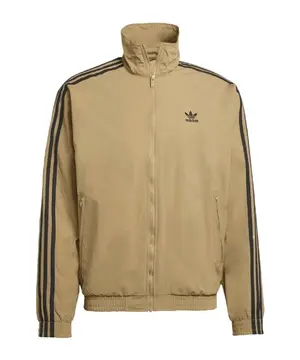 ADIDAS ORIGINALS Collar Zipup Windbreaker - Nude