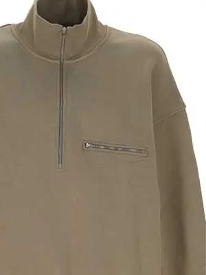 AGOLDE Halfzip Standcollar Sweatshirt