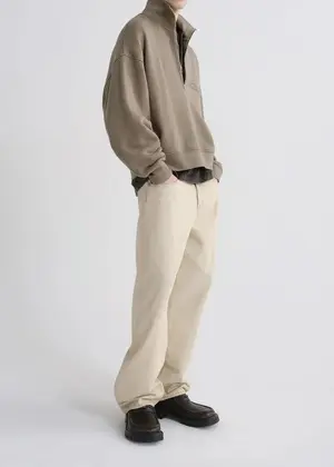 AGOLDE Halfzip Standcollar Sweatshirt