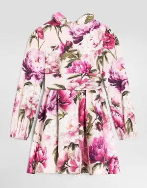 Dolce & Gabbana Floral-print Collared Dress