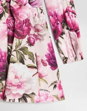 Dolce & Gabbana Floral-print Collared Dress