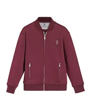 Brunello Cucinelli Long-sleeved Sweatshirt - Amaranth