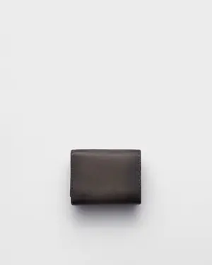 Prada Small Antiqued Leather Wallet