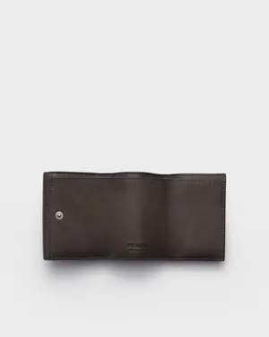 Prada Small Antiqued Leather Wallet