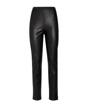 Max Mara Simple Solid-colored Leggings - Black