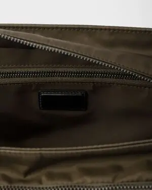 Prada Explore Re-nylon And Leather Bag