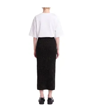 Max Mara Two-tone Knit Pencil Skirt