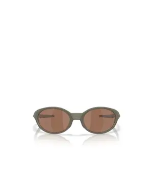 Oakley Geometric-frame Sunglasses - Brown