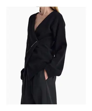 RÓHE Off-shoulder Wrap Cardigan