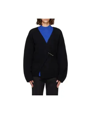 RÓHE Off-shoulder Wrap Cardigan
