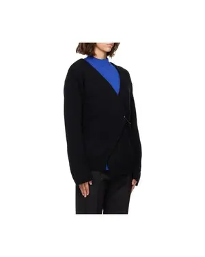 RÓHE Off-shoulder Wrap Cardigan