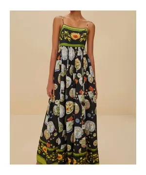 Farm Rio Trip Souvenir Maxi Dress