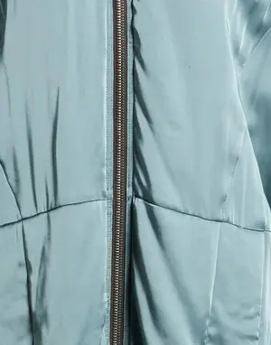 Rick Owens Short-sleeved Satin Flight Jacket