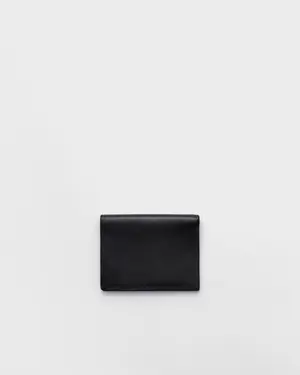 Prada Antiqued Leather Wallet