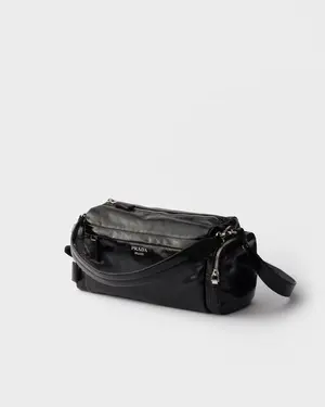 Prada Leather Shoulder Bag - Black