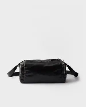 Prada Leather Shoulder Bag - Black
