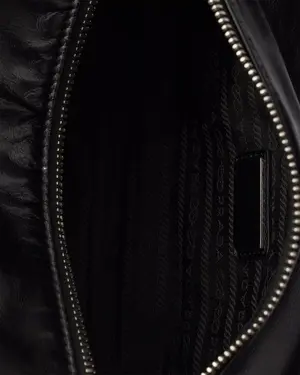 Prada Leather Shoulder Bag - Black