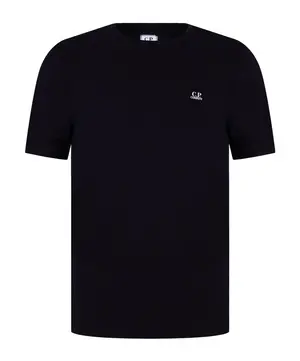 C.P. COMPANY Crewneck Shortsleeve Tshirt - Black
