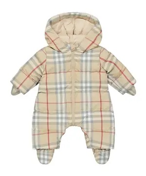 Burberry Checked Jumpsuit