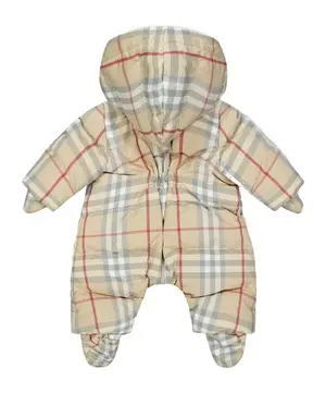 Burberry Checked Jumpsuit