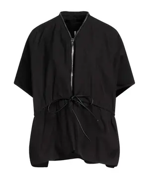 Rick Owens Solid-color Casual Jacket - Black