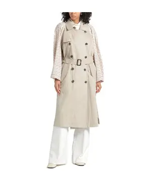 MAISON MARGIELA Plaid Trench Coat