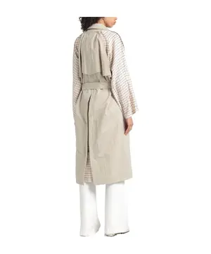 MAISON MARGIELA Plaid Trench Coat