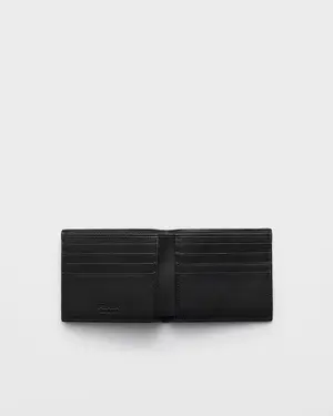 Prada Antiqued Leather Wallet