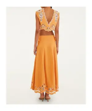 Farm Rio Embroidery Skirt