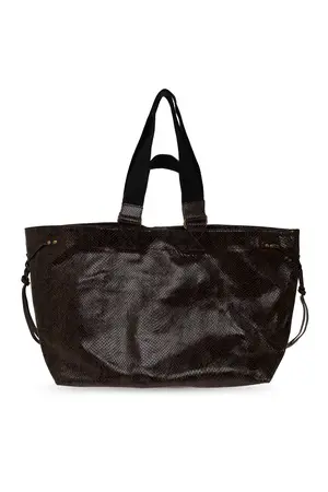 Isabel Marant Étoile Python-print Handbag