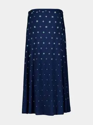 Rabanne Embellished Cut-out Skirt