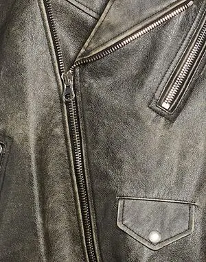 MAISON MARGIELA Minimalist Leather Jacket