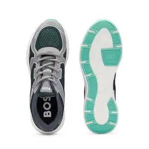 Hugo Boss Comfortable And Casual Shoes - Grey