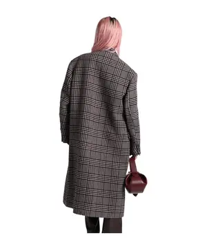 Isabel Marant Étoile Plaid Flannel Coat