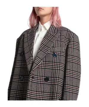 Isabel Marant Étoile Plaid Flannel Coat