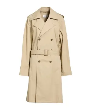 MAISON MARGIELA Classic Long Trench Coat - Beige