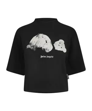 Palm Angels Oversized T-shirt - Black