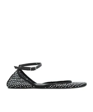 Christopher Esber Minette Embellished Ballet Flats - Black