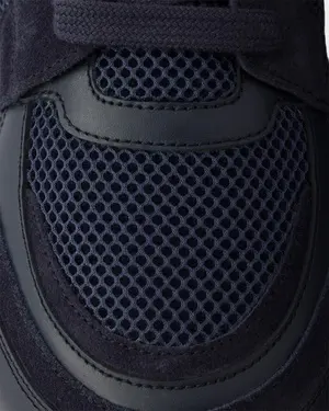 Prada Prax Leather And Fabric Sneakers