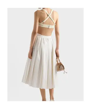 Prada Floral Print Old Linen Bra